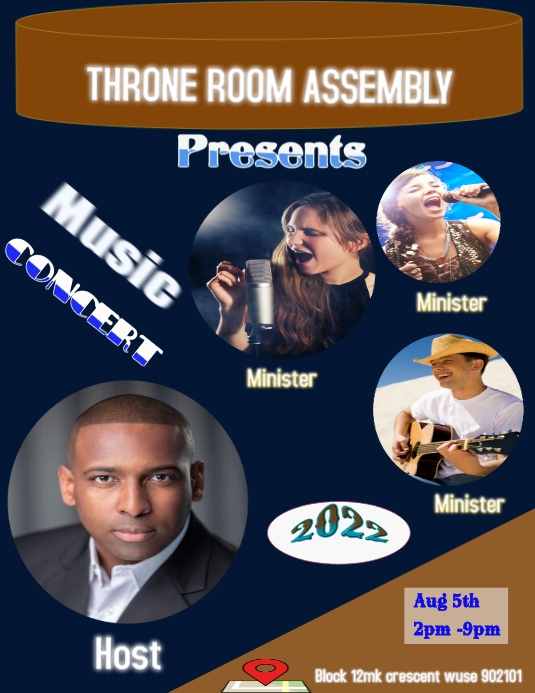 Music concert flyer Template | PosterMyWall