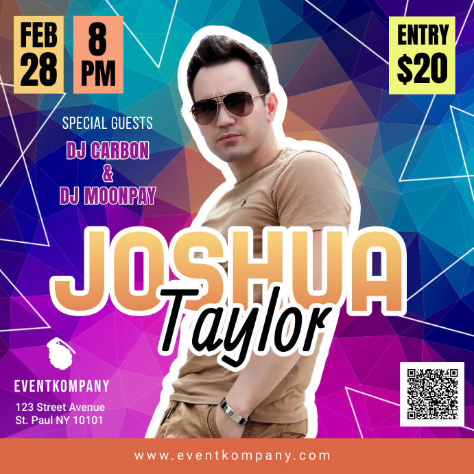 Music Concert instagram post template | PosterMyWall