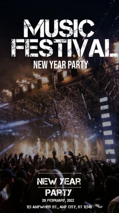 Music Concert Live Music Music Event Template | PosterMyWall