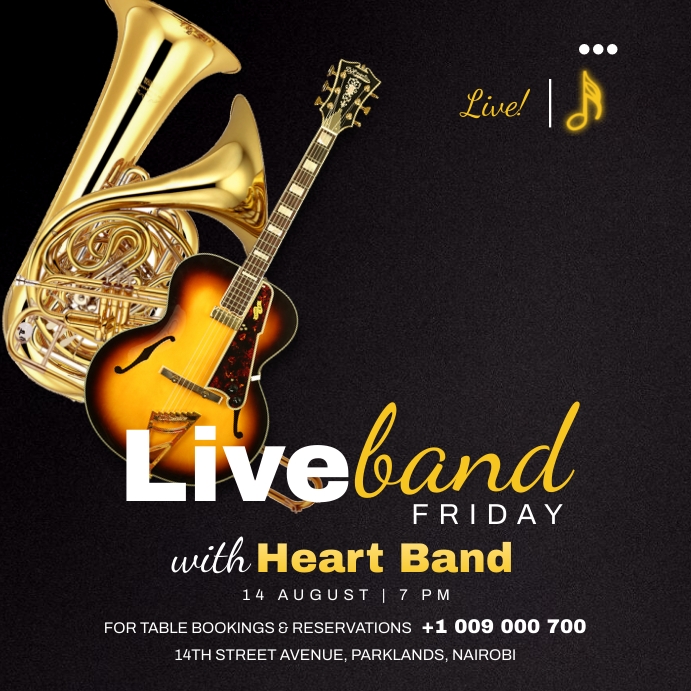 music concert poster Template | PosterMyWall