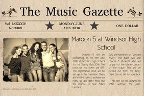 Word Description Concert Poster Template | PosterMyWall