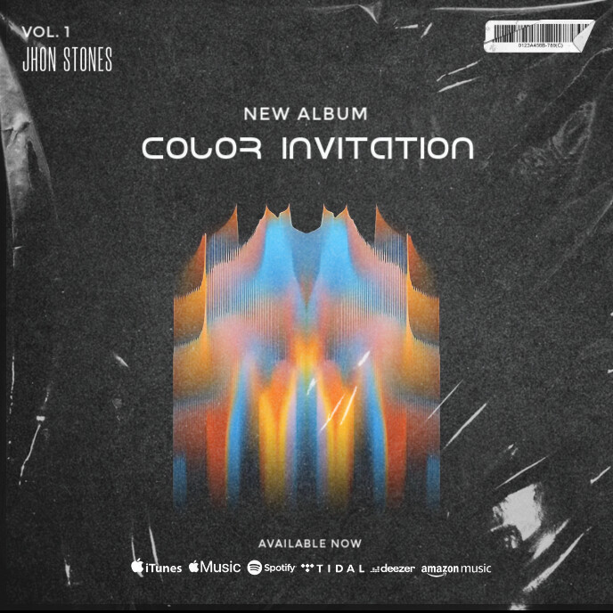 Music Cover Album Template | PosterMyWall