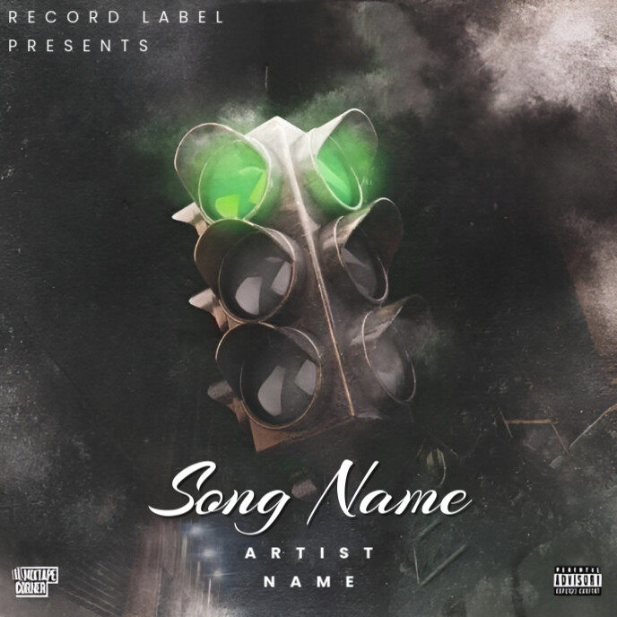 Music Cover Template | PosterMyWall