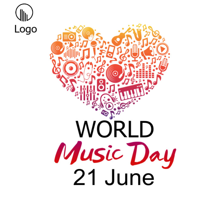 music day celebration social media post | PosterMyWall
