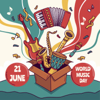 MUSIC DAY Template | PosterMyWall