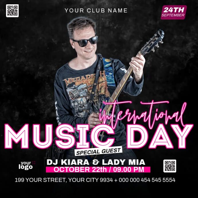 Music Day Template | PosterMyWall