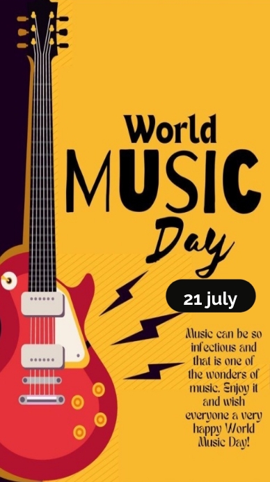 Copy of Music day | PosterMyWall