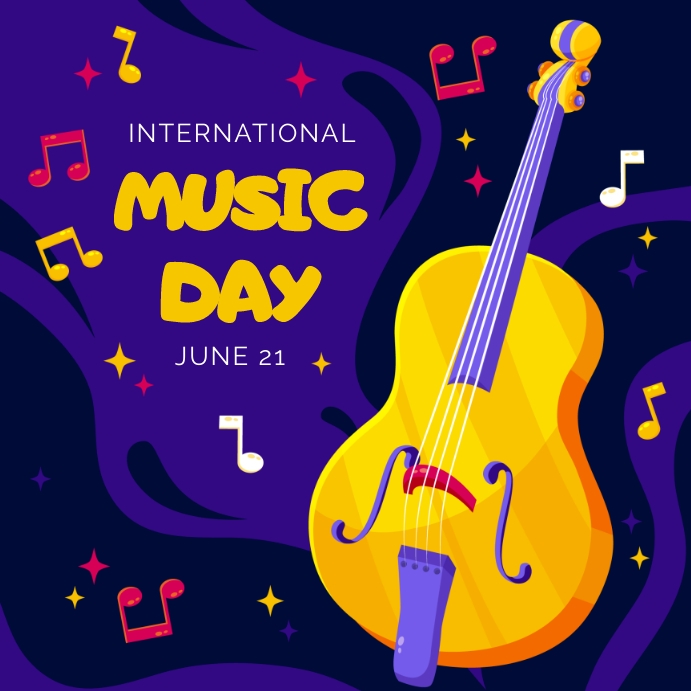 Plantilla de MUSIC DAY | PosterMyWall