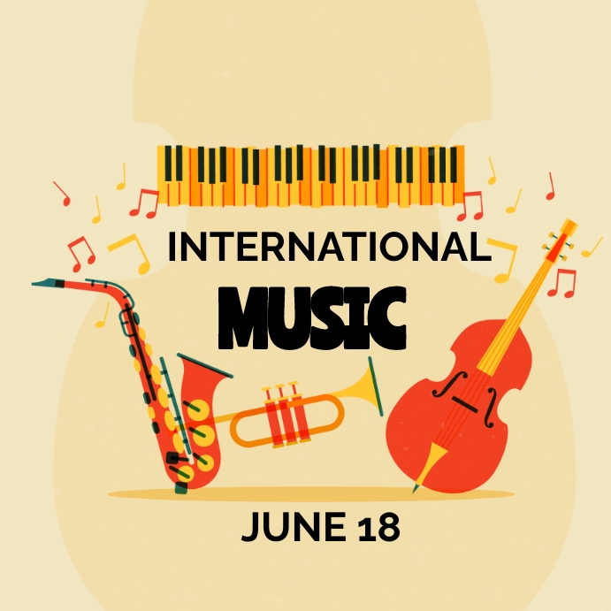 MUSIC DAY Template | PosterMyWall