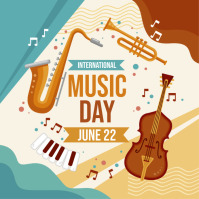 MUSIC DAY Template | PosterMyWall