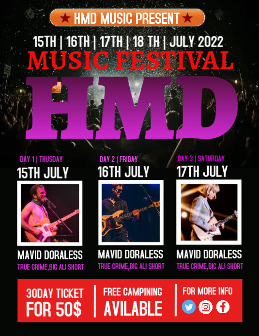 Music day Template | PosterMyWall