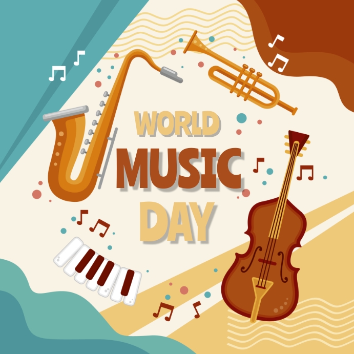 MUSIC DAY Template | PosterMyWall