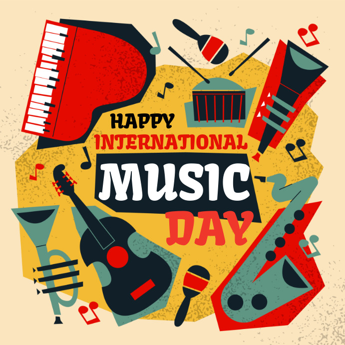 MUSIC DAY Template | PosterMyWall