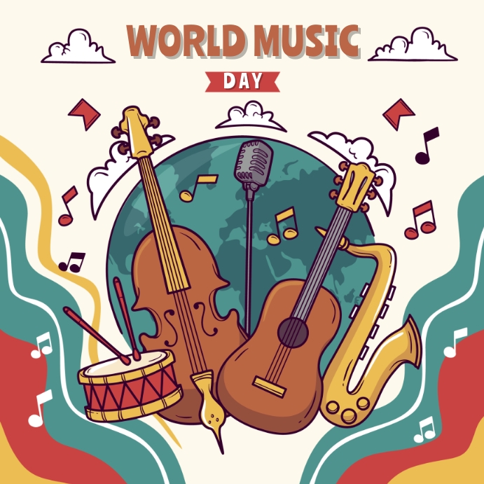 MUSIC DAY Template | PosterMyWall