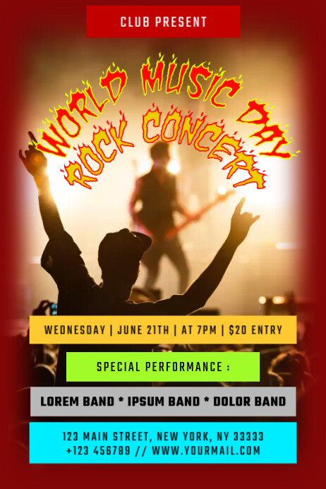 music day Template | PosterMyWall