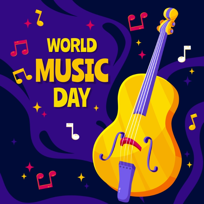 MUSIC DAY Template | PosterMyWall