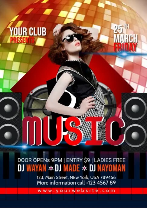 Music Template | PosterMyWall