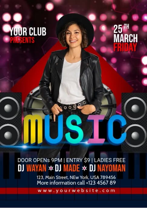 Music Template | PosterMyWall