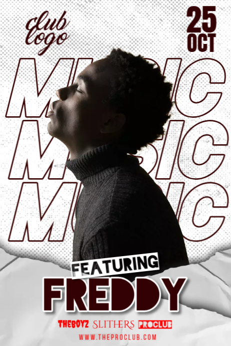 Plantilla de Music Dj Club | PosterMyWall
