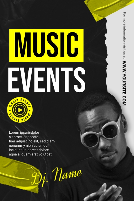 Music Event ADS Template | PosterMyWall