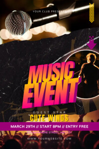 Music Event Template | PosterMyWall