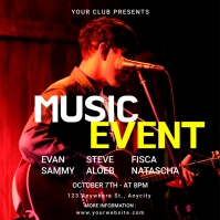 Music Event Template | PosterMyWall