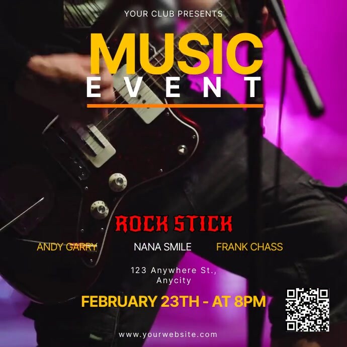 Plantilla de Music Event | PosterMyWall