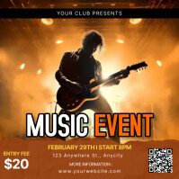 Music Event Template | PosterMyWall