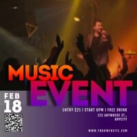 Music Event Template | PosterMyWall