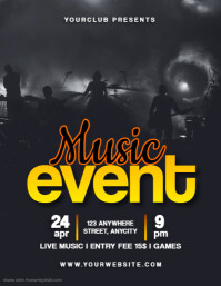 Music Event Template | PosterMyWall
