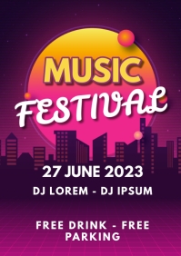MUSIC EVENT Template | PosterMyWall