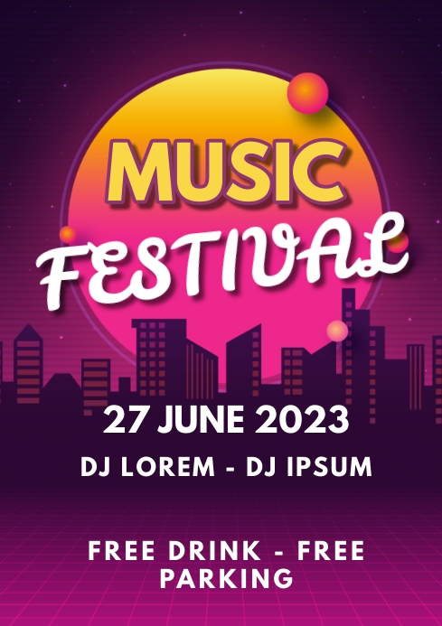 MUSIC EVENT Template | PosterMyWall