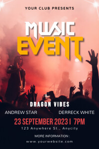 music event Template | PosterMyWall