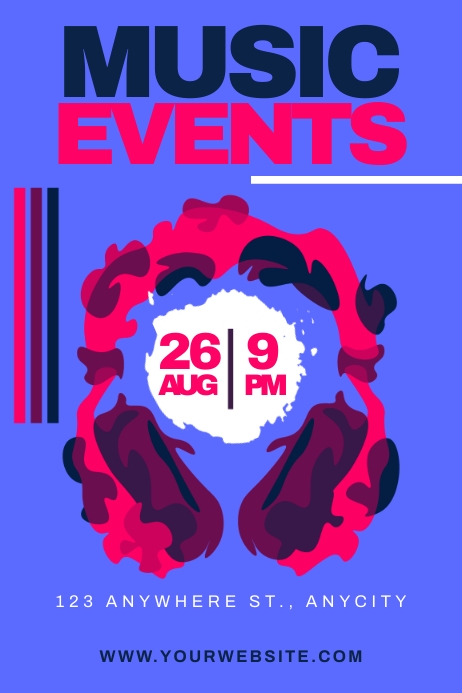 Music Event Template | PosterMyWall