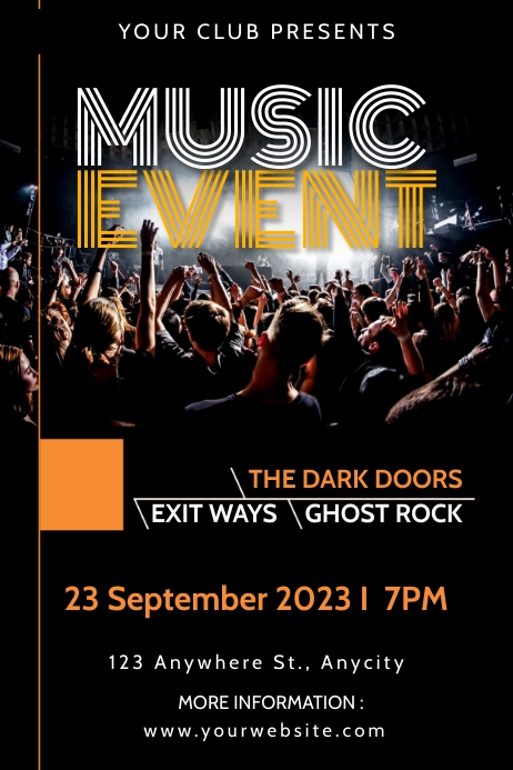 Plantilla de Music Event | PosterMyWall