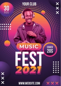 MUSIC EVENT Template | PosterMyWall