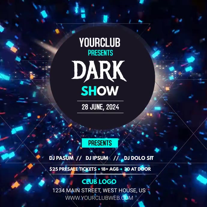 MUSIC EVENT Template | PosterMyWall