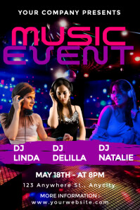 Music Event Template | PosterMyWall