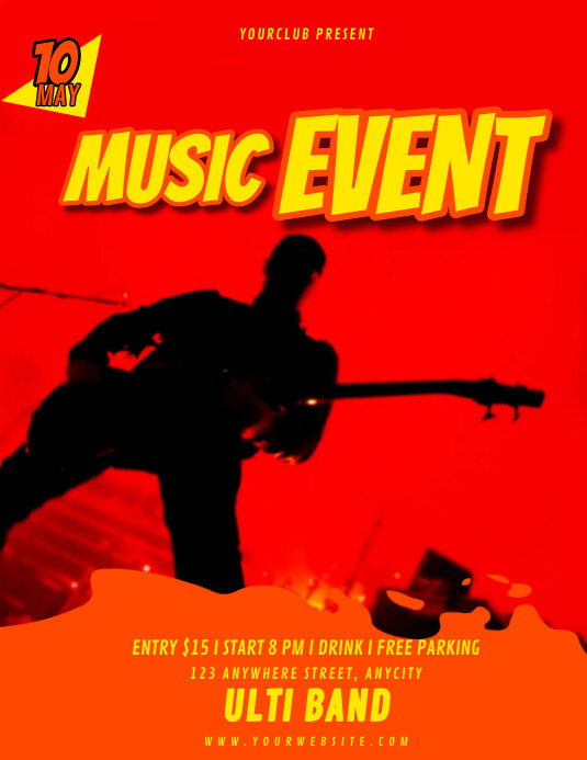 Music Event Template | PosterMyWall