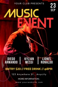 music event Template | PosterMyWall