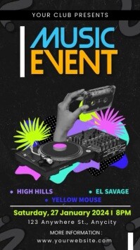 Music Event Template | PosterMyWall