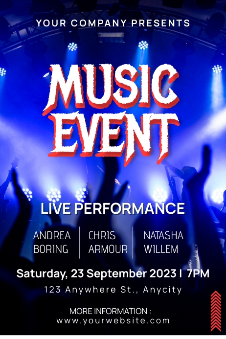 Music Event Template | PosterMyWall