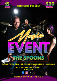 Music Event Template | PosterMyWall