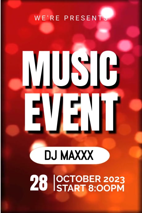 music event Template | PosterMyWall