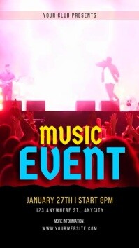 Live Music Template | PosterMyWall