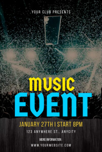 Music Event Template | PosterMyWall