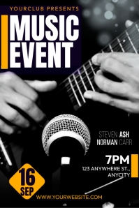 Music Event Template | PosterMyWall