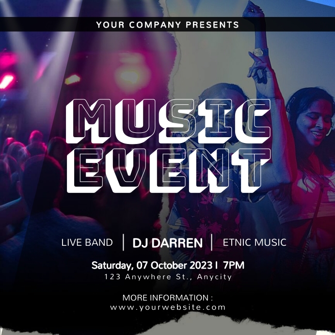 Copy of Music Event | PosterMyWall