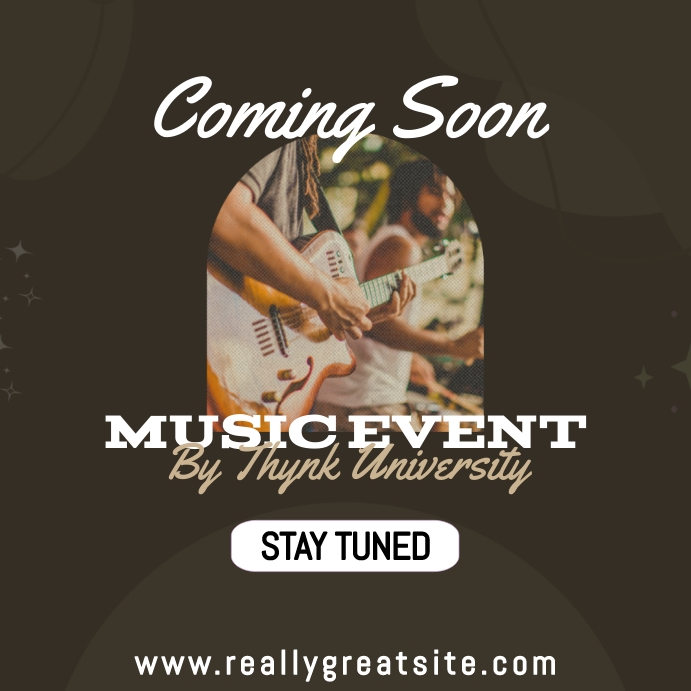 MUSIC EVENT Template | PosterMyWall