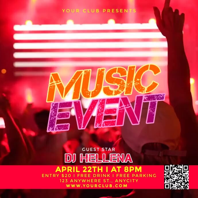 Music Event Template | PosterMyWall